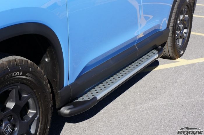 Honda Pilot Romik RAL Silver SUV Running Boards