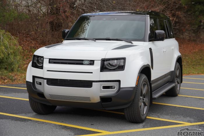 Romik RB2 B SUV Running Boards Side Steps fits Land Rover Defender 110 130 2020 Present